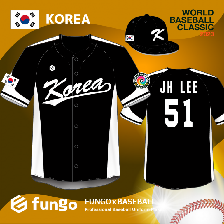 WBC2023 出場国の野球ユニフォームをチェックしよう！ – 野球ユニフォーム オーダー Fungo